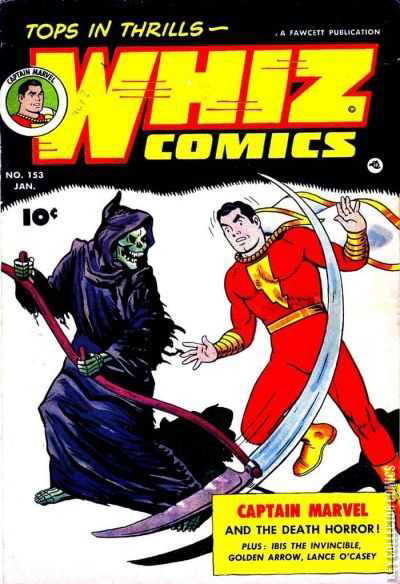 Whiz Comics #153 Published January 1953 | Key Collector