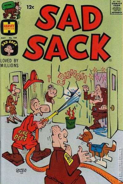 Sad Sack Comics #189 Published December 1969 | Key Coll