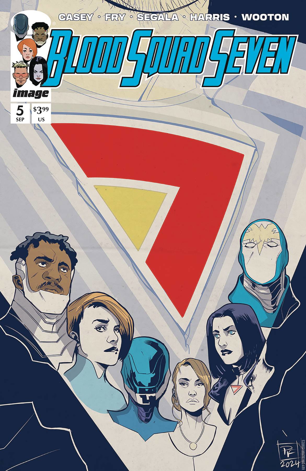 Blood Squad Seven #5 Published December 2024 | Key Coll