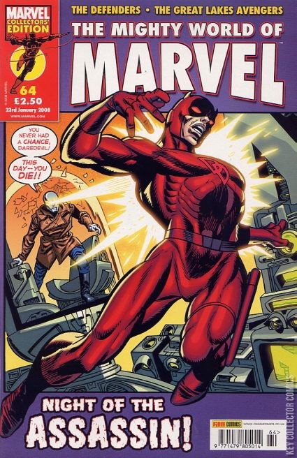 The Mighty World of Marvel #64 Published January 2008