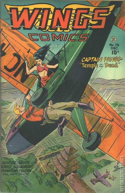 Wings Comics #76 Published December 1946 | Key Collecto