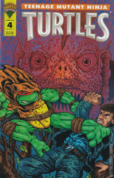 Teenage Mutant Ninja Turtles #4 Published April 1994