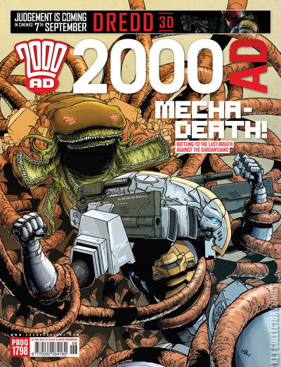 2000 AD #1798 Published August 2012 | Key Collector Comics