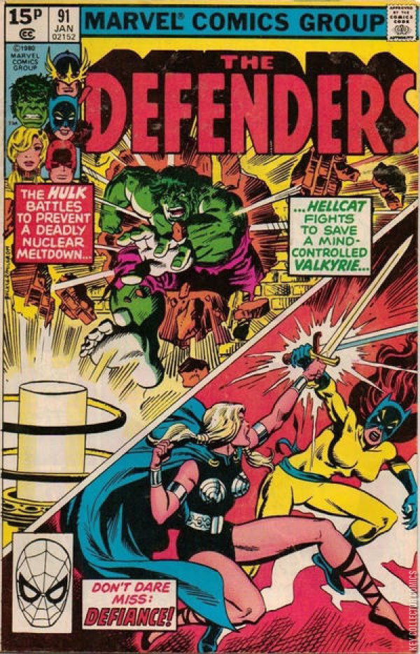 Defenders #91 UK Edition Published January 1981 | Key