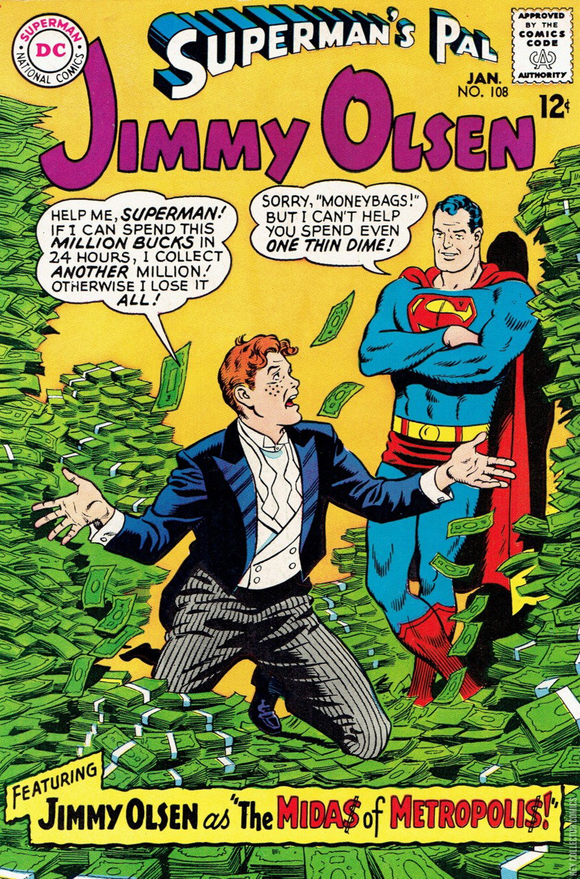 Superman's Pal Jimmy Olsen #108 Published January 1968