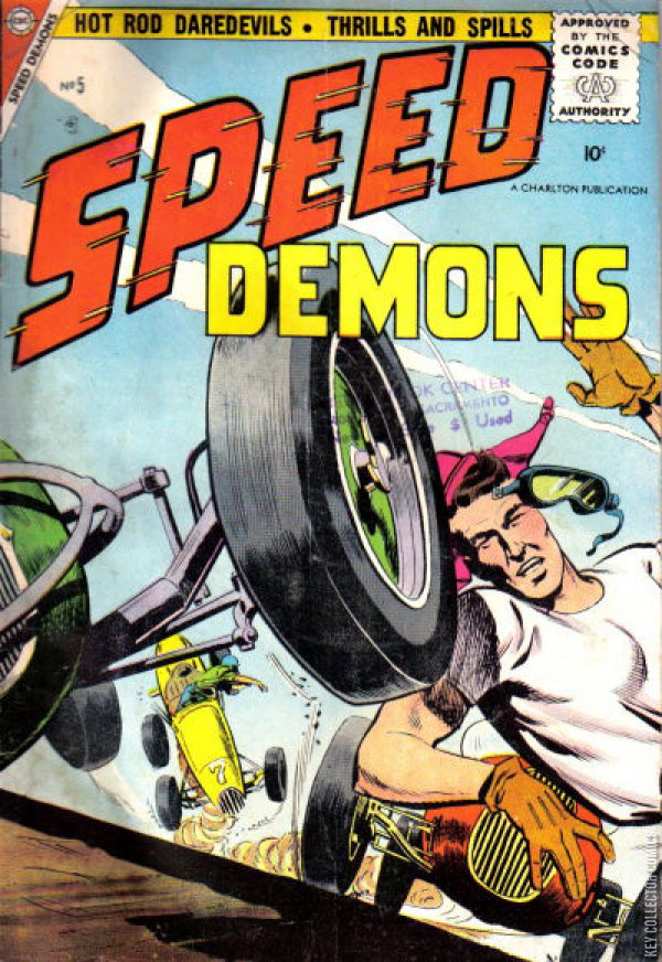 Speed Demons #5 Published February 1957 | Key Collector
