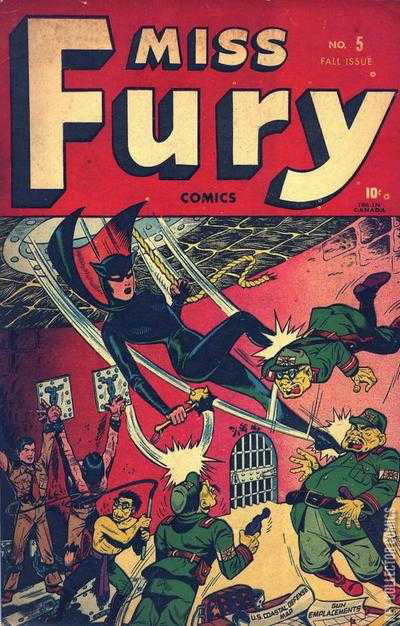 Miss Fury #5 Published September 1944 | Key Collector Comics