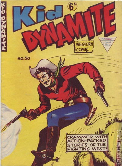 Kid Dynamite Western Comic #50 UK Edition Published January
