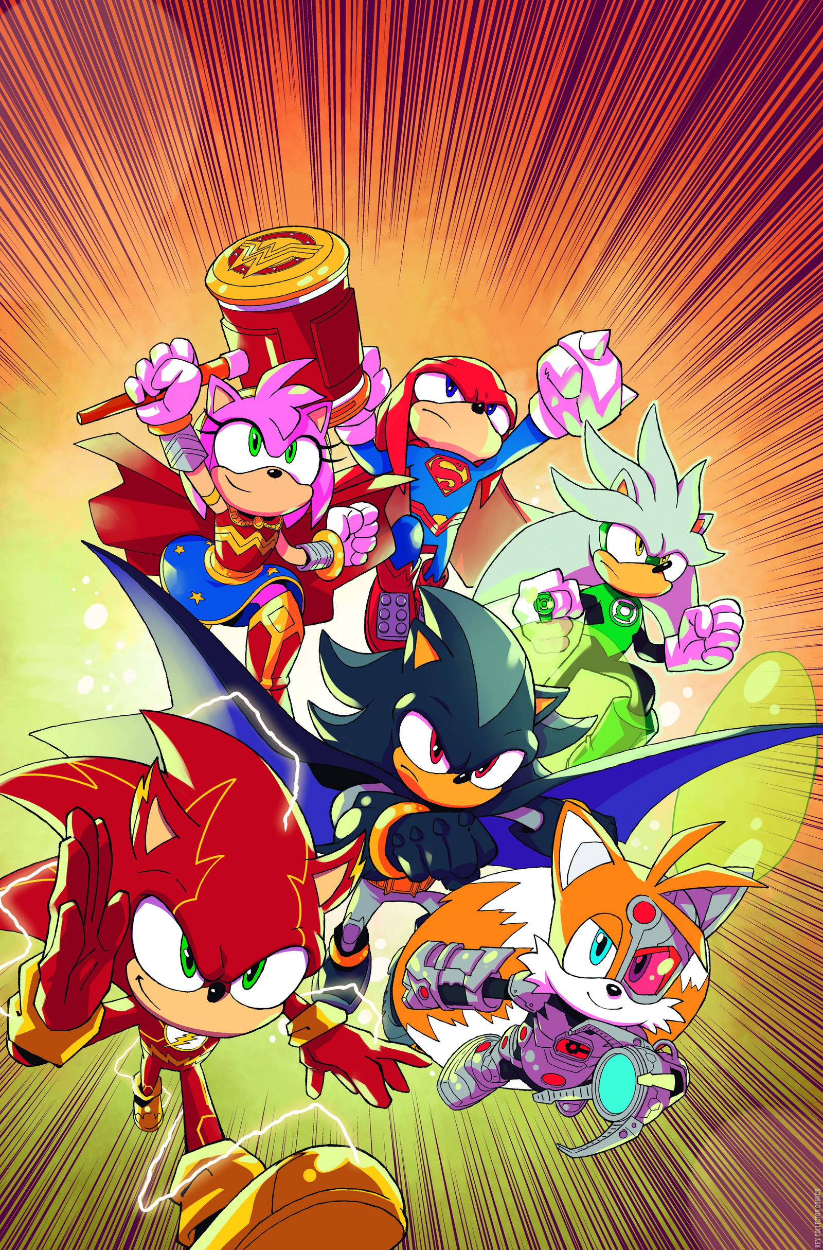 DC x Sonic the Hedgehog #3 Published May 2025 | Key Col