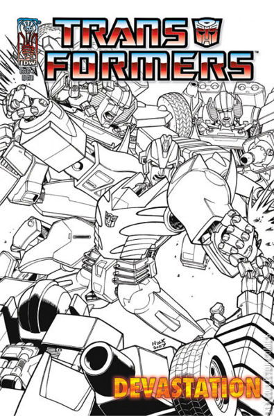 Transformers: Devastation #2 Variant Published October