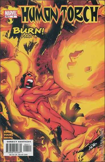 Human Torch #4 Published September 2003 | Key Collector