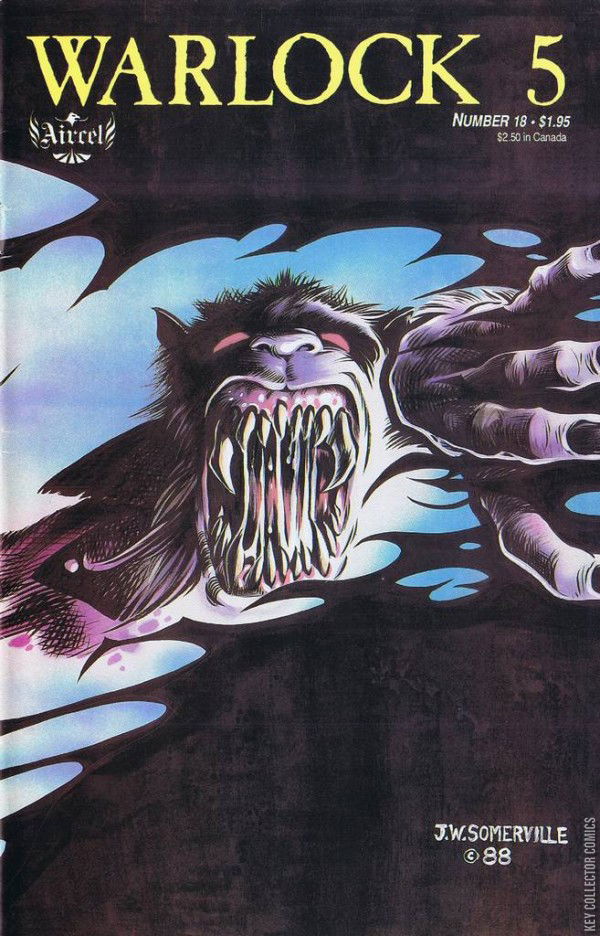 Warlock 5 #18 Published January 1989 | Key Collector Comics