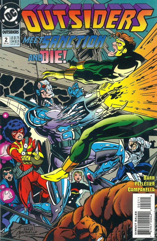 Outsiders #2 Published December 1993 | Key Collector Comics