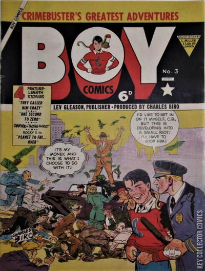 Boy Comics by L Miller Son | Key Collector Comics