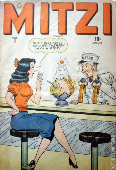 Mitzi #1 Canadian Published January 1948 | Key Collect