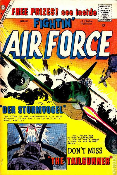 Fightin' Air Force #19 Published January 1960 | Key Col