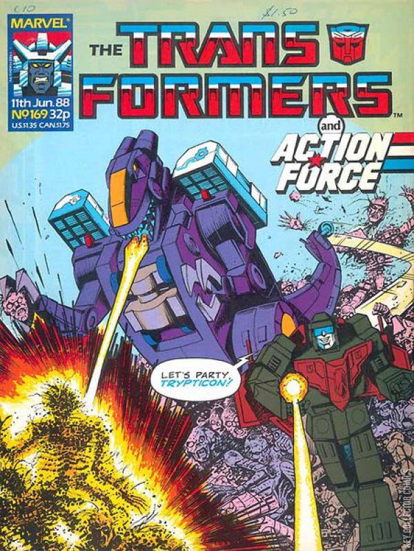 Transformers Magazine, The (UK) #169 Published June 198