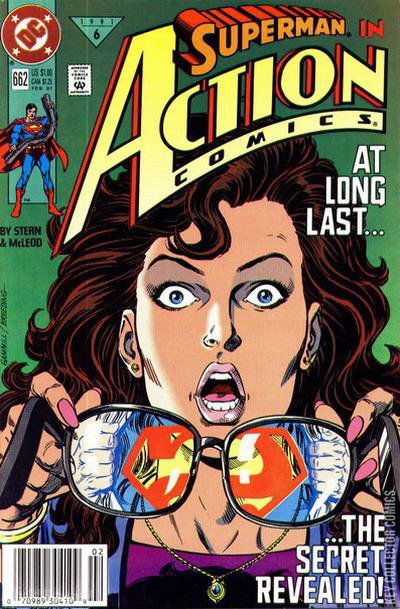 Action Comics #662 Newsstand Published February 1991