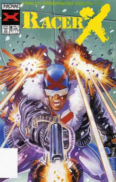 Racer X #8 Published March 1990 | Key Collector Comics