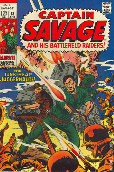 Capt. Savage and His Leatherneck Raiders #13 Published Febru