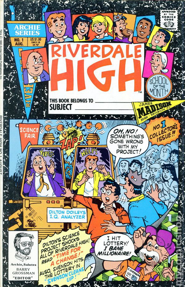 Archie's Riverdale High by Archie | Key Collector Comics
