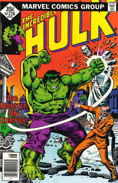 Incredible Hulk #226 Whitman Published August 1978 | K