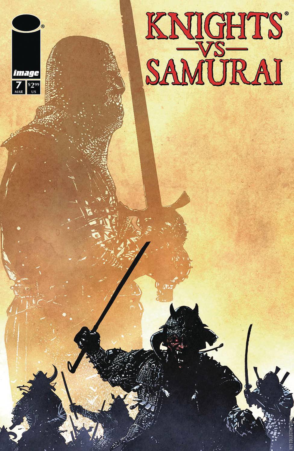 Knights vs. Samurai #7 Variant Published March 2025