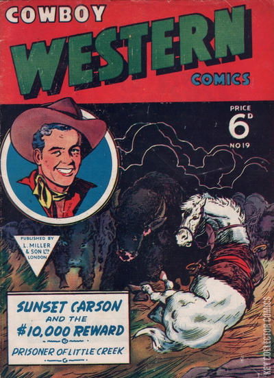 Cowboy Western Comics #19 UK Edition Published January