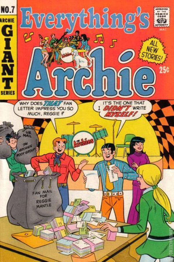 Everything's Archie #7 Published April 1970 | Key Colle