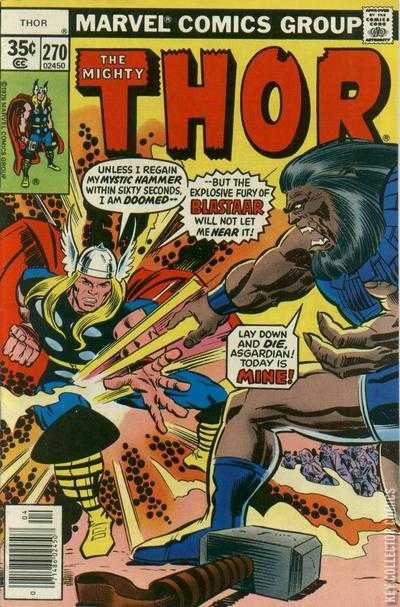 Thor #270 Published April 1978 | Key Collector Comics