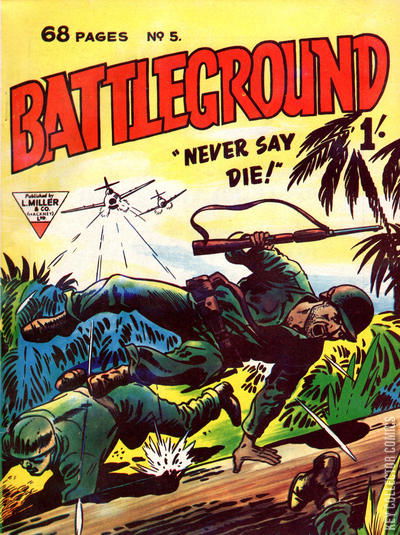 Battleground #5 UK Edition Published January 1961 | Ke