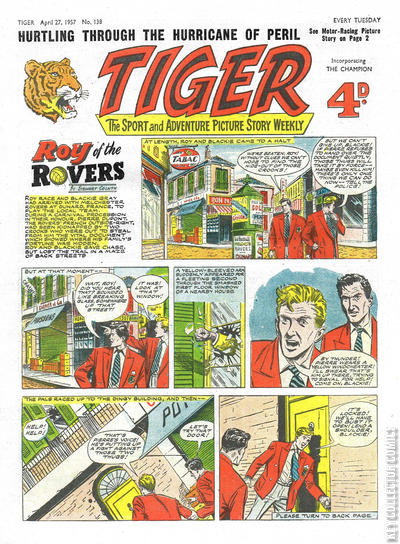 Tiger #138 Published January 1954 | Key Collector Comics