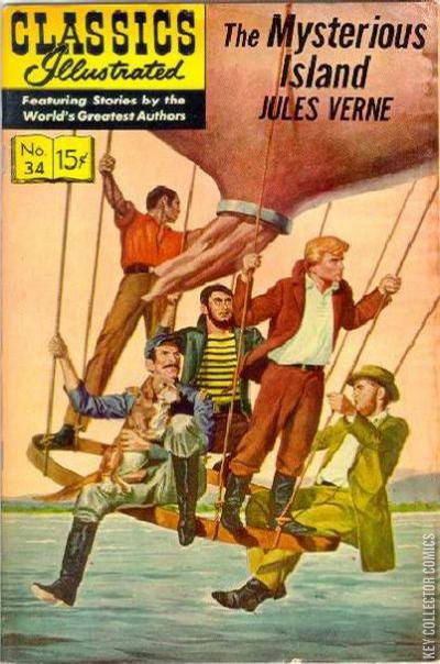 Classics Illustrated #34 Variant Published September 1