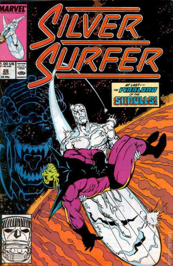 Silver Surfer #28 Published October 1989 | Key Collecto