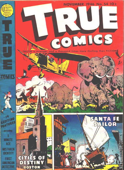 True Comics #54 Published November 1946 | Key Collector