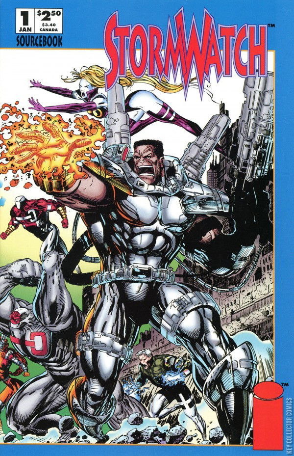 Stormwatch Sourcebook by Image | Key Collector Comics