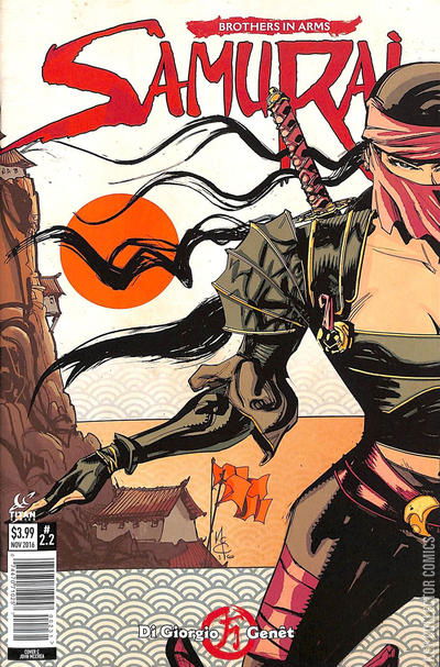 Samurai: Brothers In Arms #2 Variant Published January