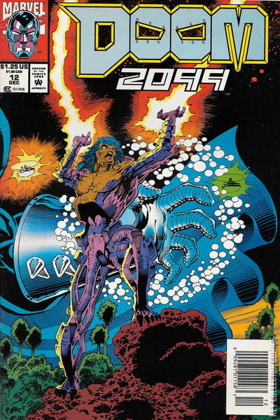 Doom 2099 #12 Newsstand Published December 1993 | Key