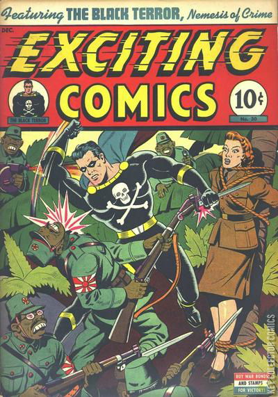 Exciting Comics #30 Published December 1943 | Key Colle