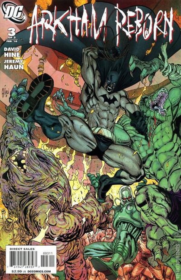 Arkham Reborn #3 Published December 2009 | Key Collecto