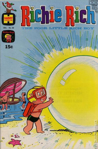 Richie Rich #88 Published September 1969 | Key Collecto