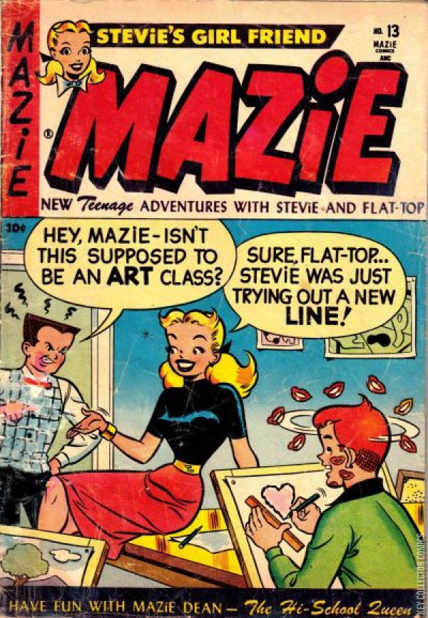 Mazie #13 Published March 1954 | Key Collector Comics