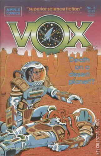 Vox #5 Published May 1990 | Key Collector Comics