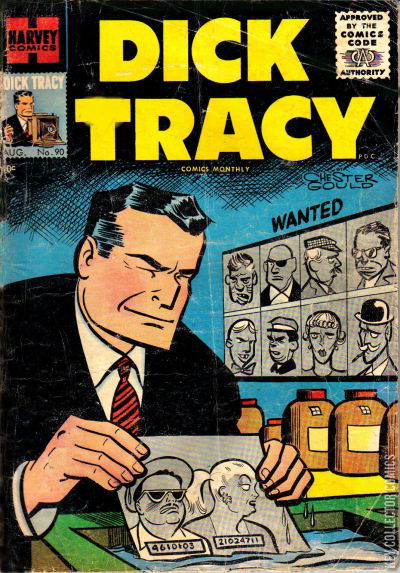 Dick Tracy #90 Published August 1955 | Key Collector Comics