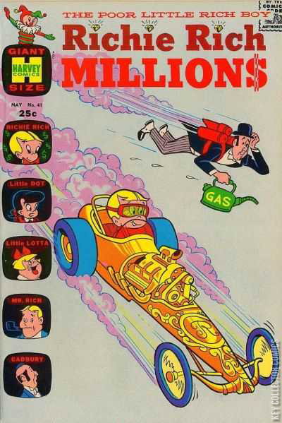 Richie Rich Millions #41 Published December 1969 | Key