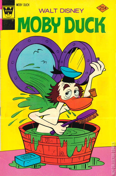 Walt Disney Moby Duck #19 Published August 1975 | Key