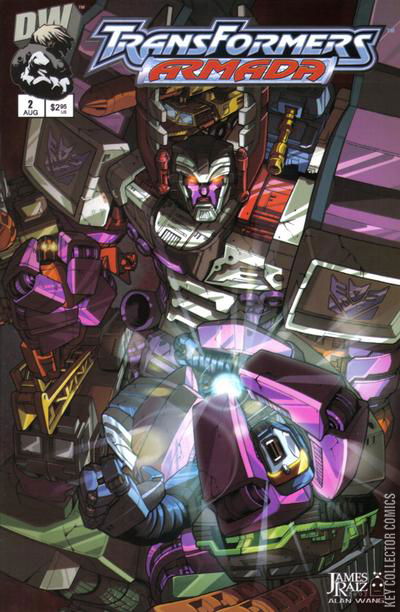Transformers: Armada #2 Published August 2002 | Key Col