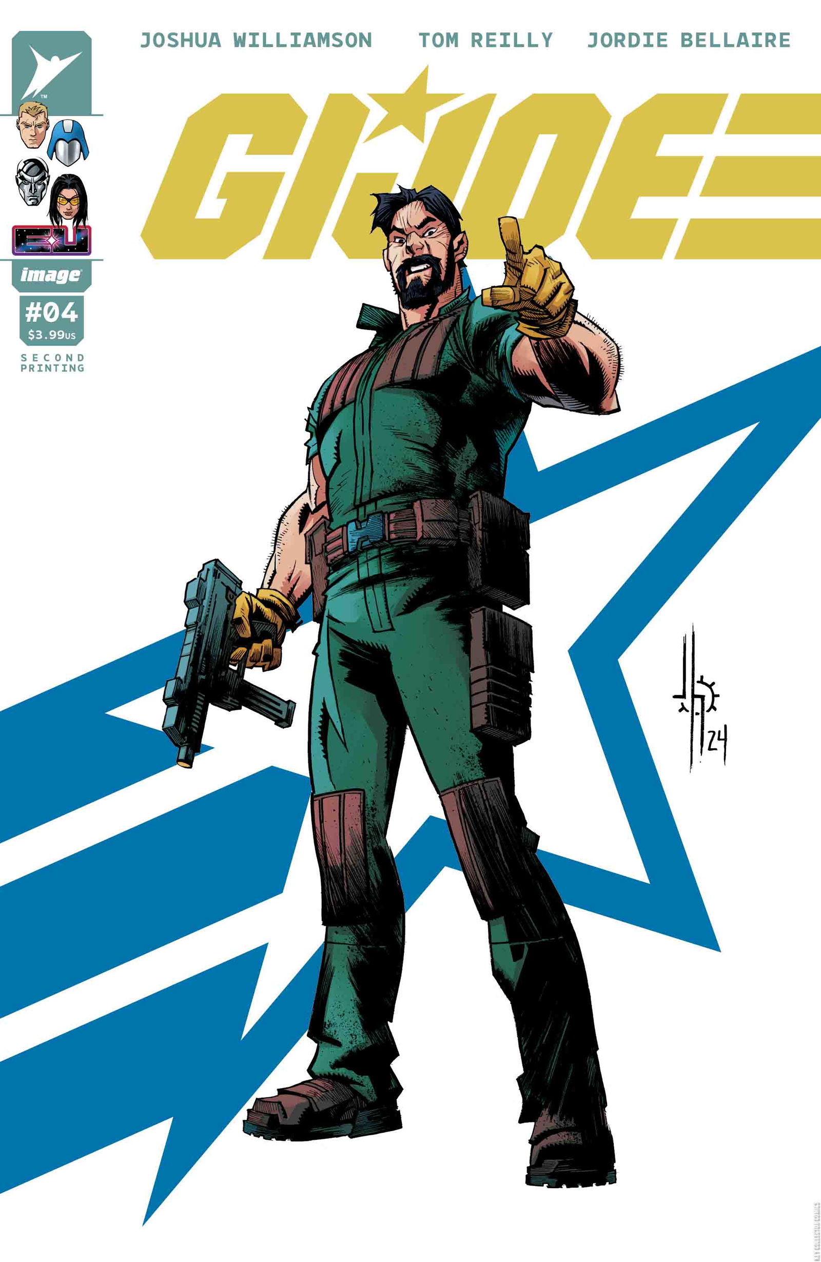 G.I. Joe #4 2nd Print Published April 2025 | Key Colle