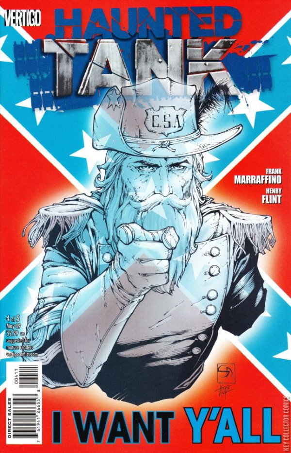 The Haunted Tank #4 Published March 2009 | Key Collecto