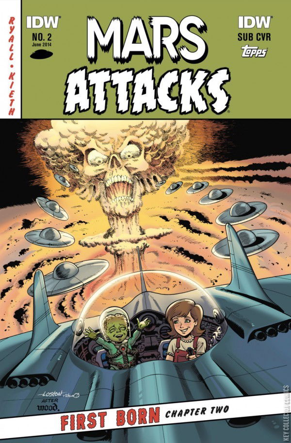 Mars Attacks: First Born #2 Variant Published June 201
